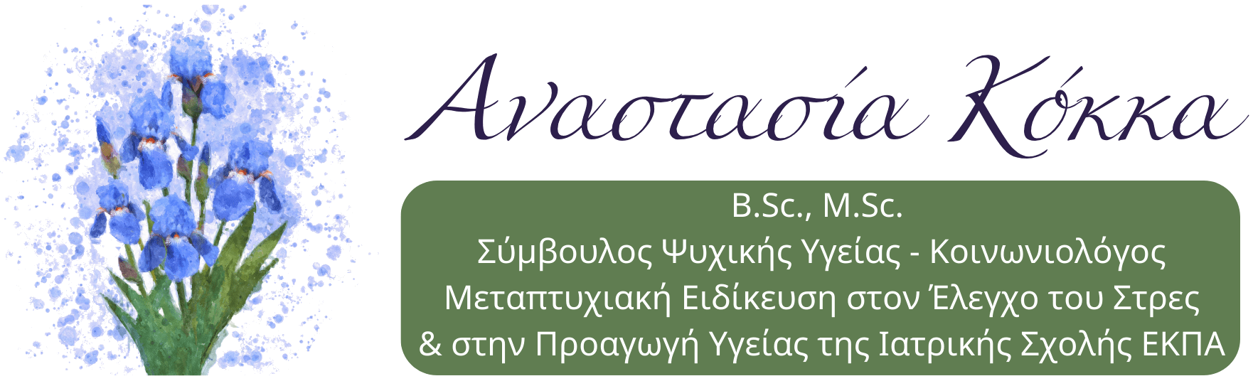 Αναστασία Κόκκα, B.Sc.-M.Sc. Σύμβουλος Ψυχικής Υγείας - Κοινωνιολόγος ...